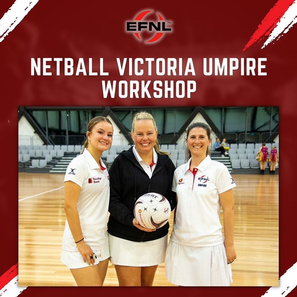 EFNL Netball Umpire Workshop