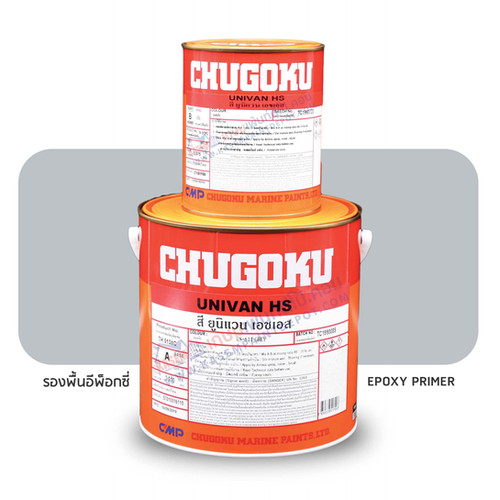Chugoku Univan HS Grey สีชูโกกุ ยูนิแวน HS สีเทา CS611 | Kasem Paint Depot