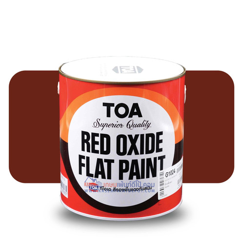 TOA G1024 Red Oxide Primer รองพื้นกันสนิมแดงทีโอเอ G 1024 ขนาดแกลลอน ...