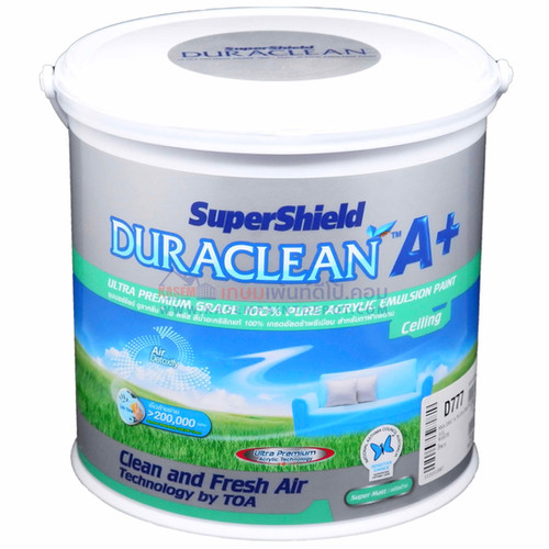 TOA Duraclean A+ Ceiling Paint สีทาฝ้าทีโอเอ ดูราคลีน A+ D777 / D888 ...