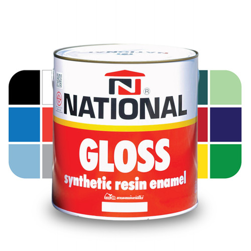 National Synthetic Resin Enamel สีน้ำมัน เนชั่นแนล