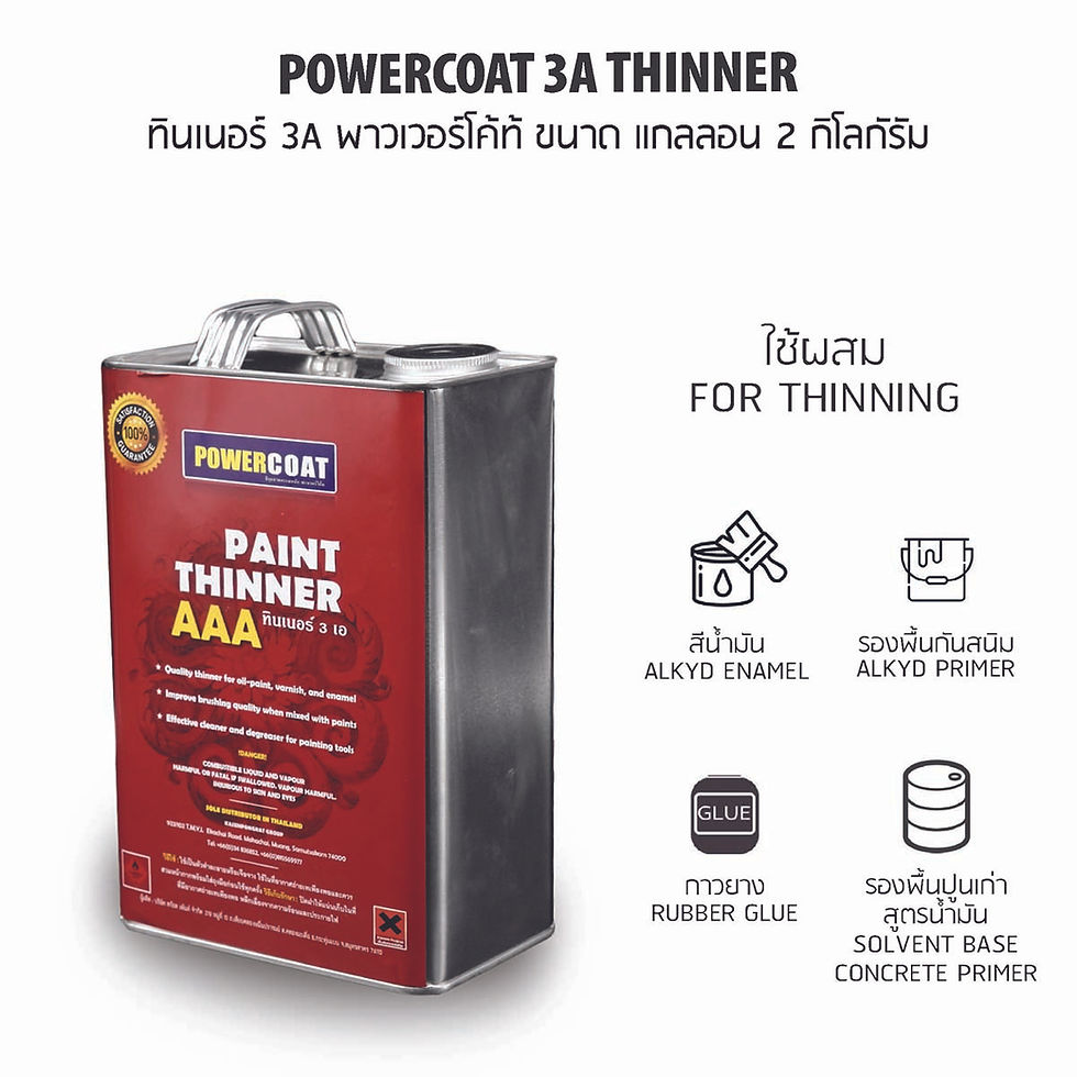 ทินเนอร์3เอ ThinnerAAA ทินเนอร์โอเชี่ยน ทินเนอร์พาวเวอร์โค้ท