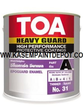 สีอีพ๊อกซี่ทีโอเอ อีโพการ์ด อีนาเมล TOA Epoguard Enamel Base A ขนาดแกลลอน