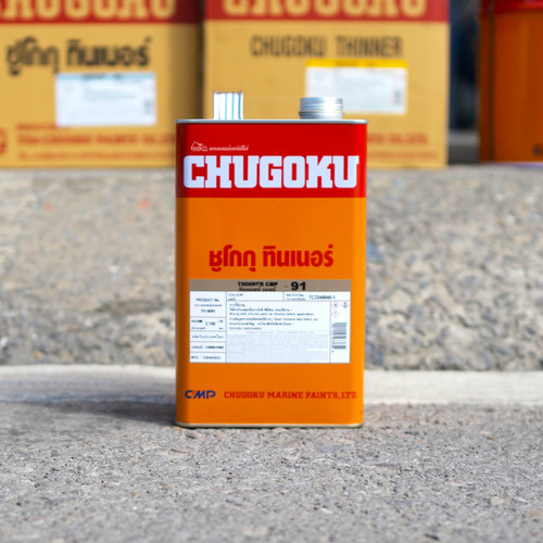 Chugoku CMP91 Thinner ทินเนอร์ชูโกกุ เบอร์ CMP-91 ผสมสีทนความร้อน ...