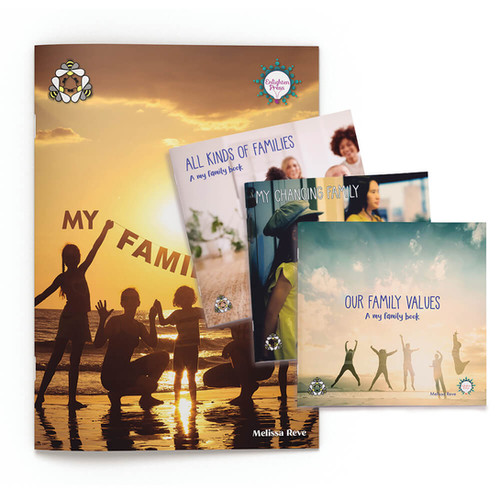 MY FAMILY BIG BOOK + 3 LAPBOOKS | Enlighten Press