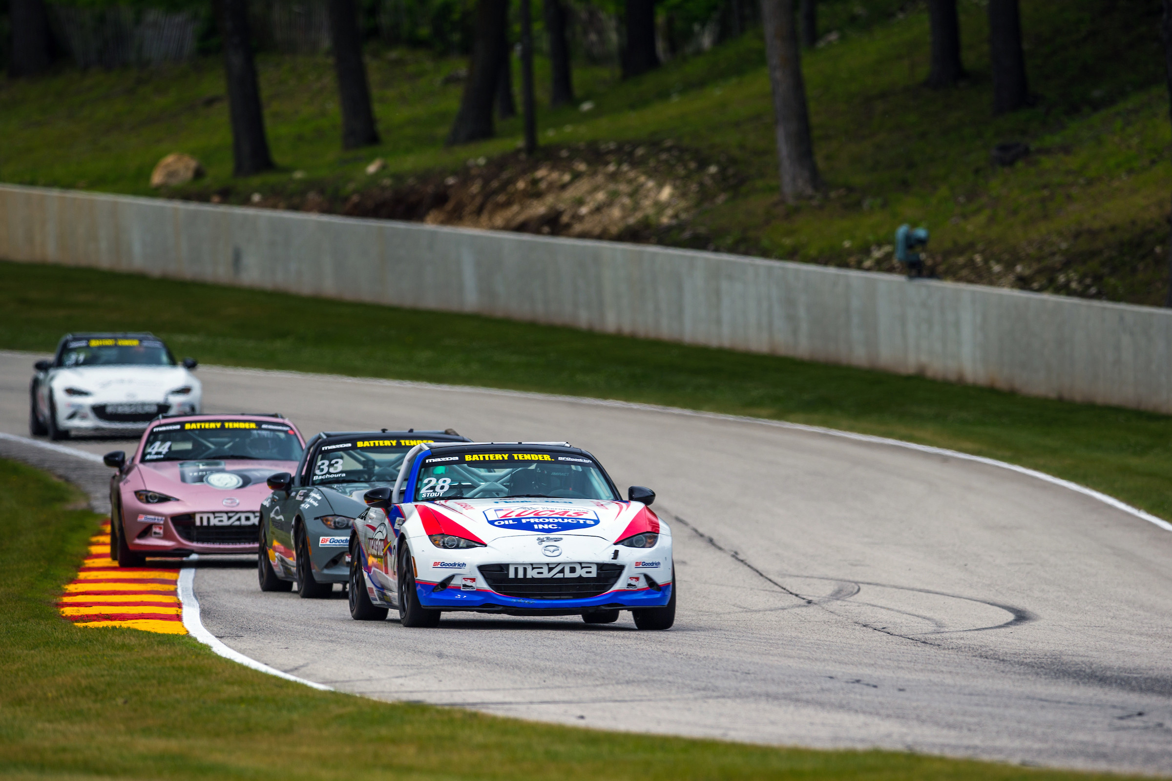 Robert Stout Scores Double Podium Finishes