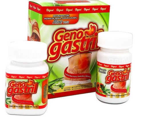 GENO GASTRIL Reforzado con Áloe Vera | Health & Vida Co.
