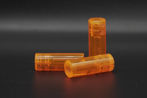Bespoke Bobbin Heads Translucent Orange (x3) | KEY BAIT SOLUTIONS