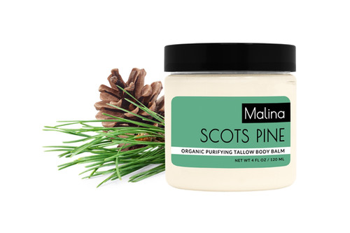 Organic Purifying Scots Pine Tallow Body Balm | Malina