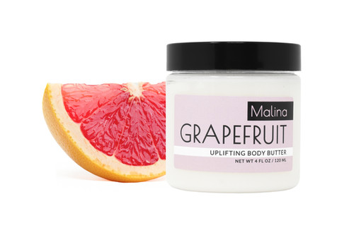 Organic Uplifting Grapefruit Body Butter | Malina