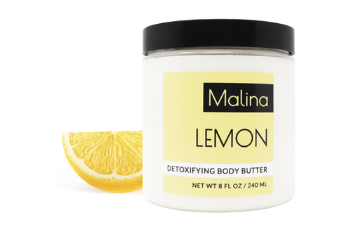 Organic Detoxifying Lemon Body Butter | Malina