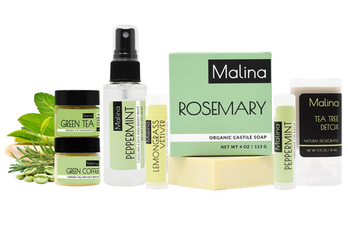 Organic Green Indulgence Set | Malina