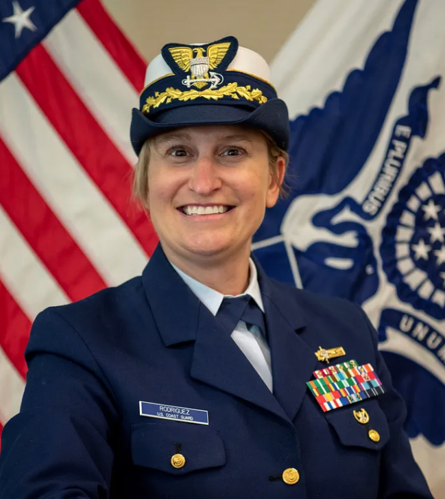 JMU Federal Dukes Spotlight: Nicole Rodriguez —Captain, U. S. Coast Guard