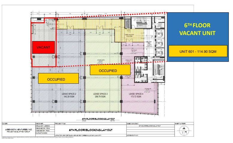 Abenson Greenhills Madison (358 Ortigas Building), 6th - Office Space ...