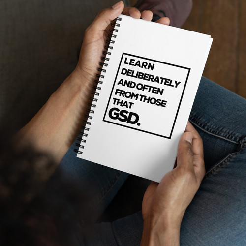 GSD Spiral notebook | The HOP Nerd LLC