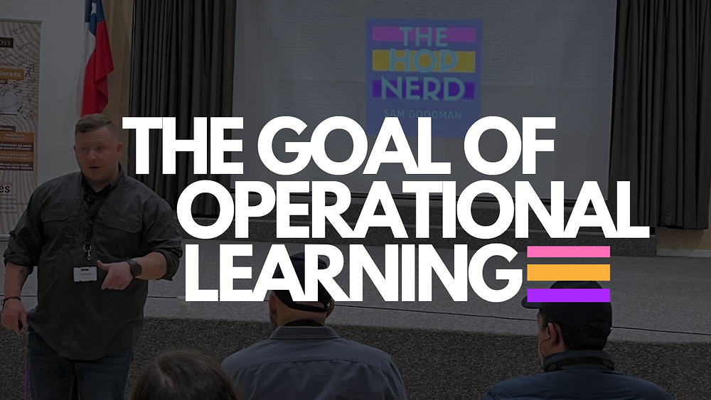 Learning Teams: The Goal of Operational Learning