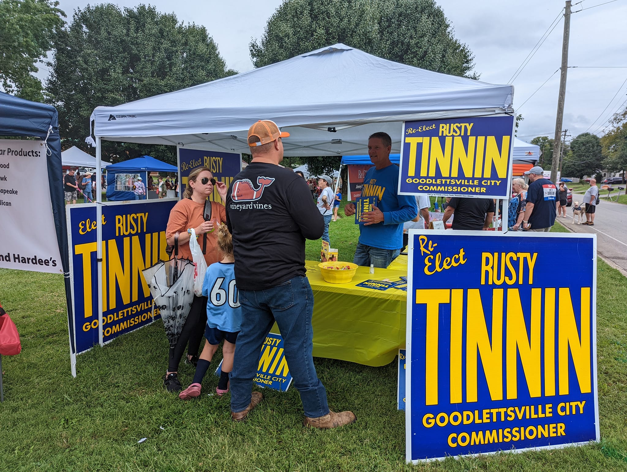 Rusty Tinnin at The Salty Dog Festival