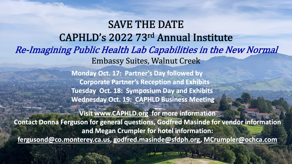 California Association of Public Health Laboratory Directors