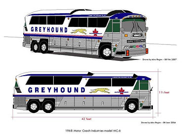MCI Bus For Sale, MC-6 Bus