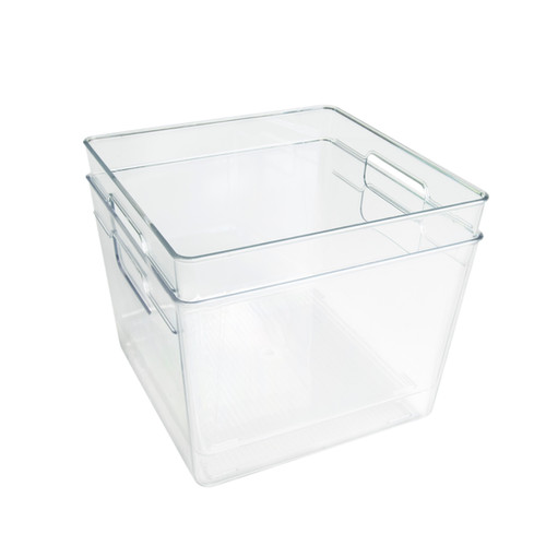 Square Fridge Bin 2 PK | Kitchen Spaces