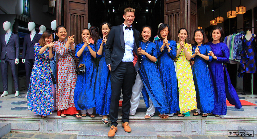 Tailor Made Clothing in Southeast Asia