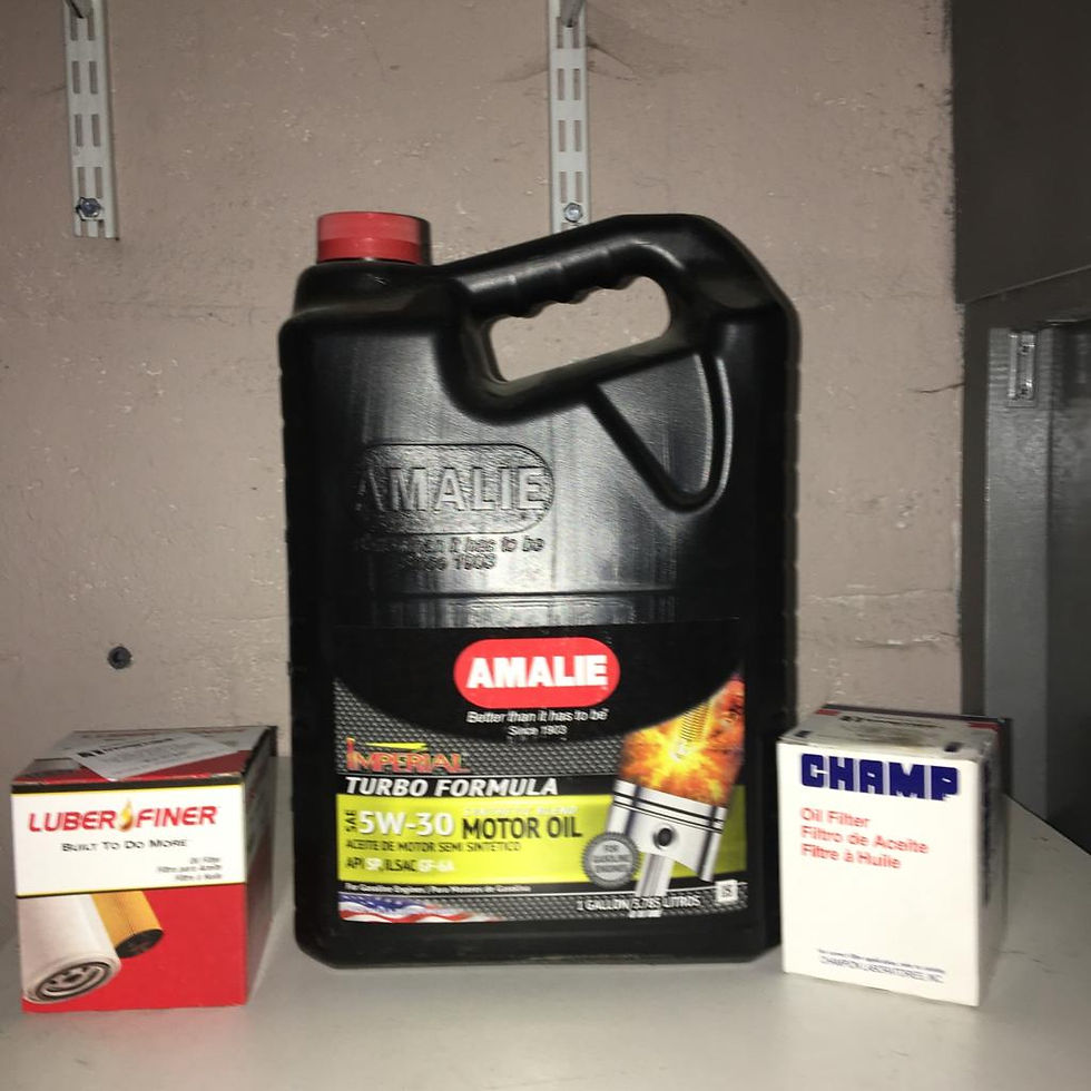 Aceite AMALIE 5W30 Semisintético+ Filtro CHAMP o Luberfiner | Tienda AIA