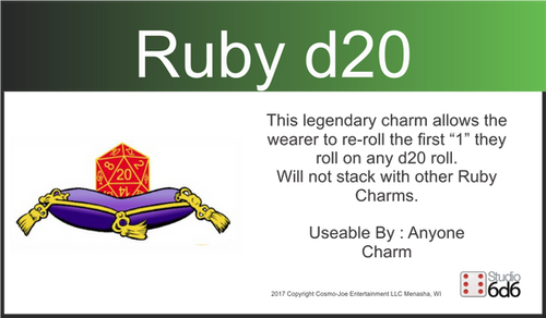 Ruby d20 | studio6d6
