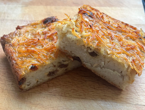 Parev (Dairy Free) Lockshen Pudding Slice | Deli To The Door