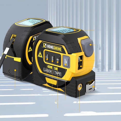 Steel Laser Measuring Ruler | Shopenzer, Inc.