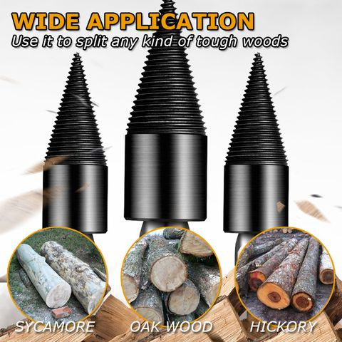 Wood Splitter Drill Bit | Shopenzer, Inc.