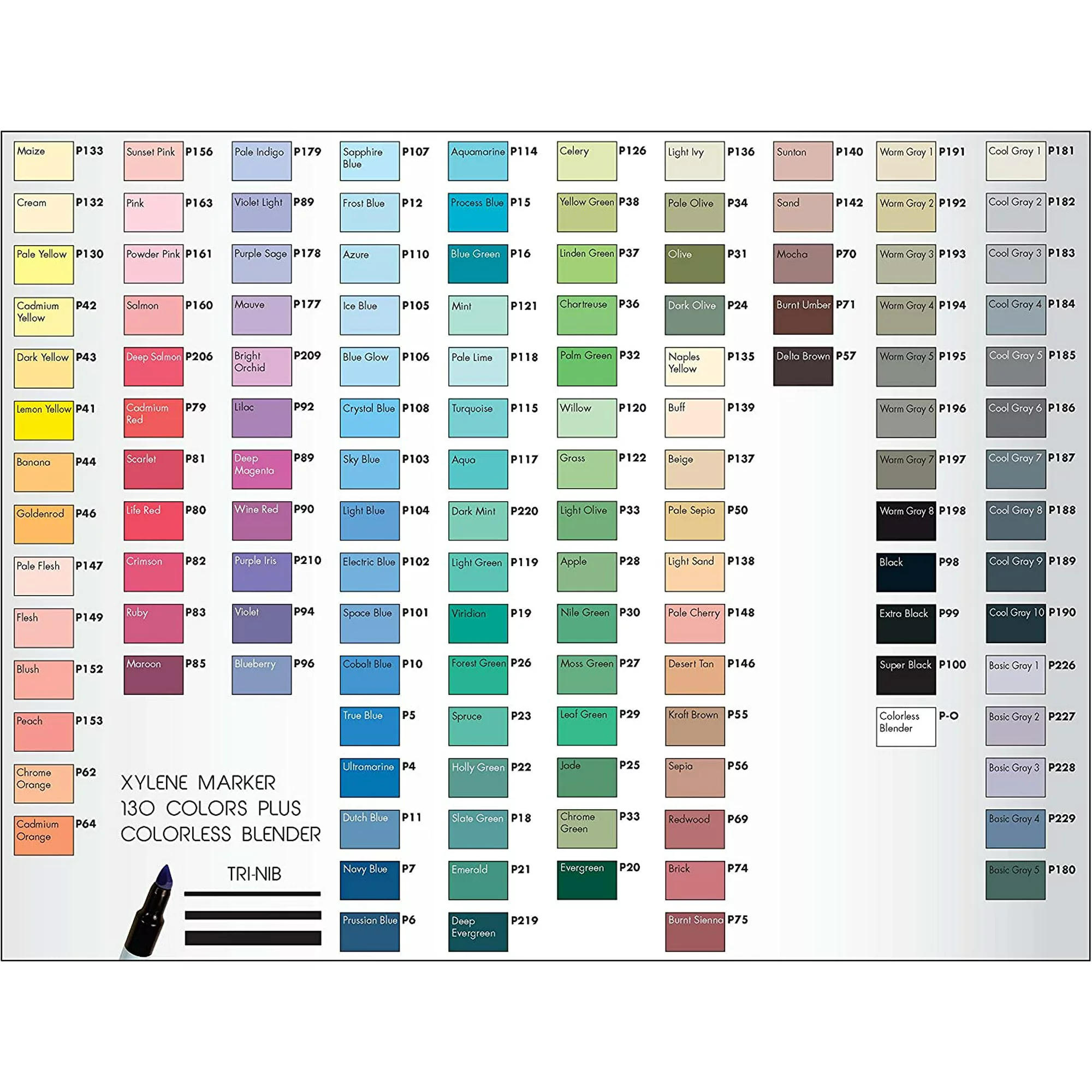 Chartpak AD Marker | Violet | Montana Nottingham