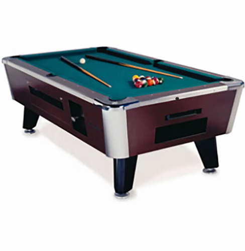 7’ Coin operated pool table American Family slightly used | Capitol ...