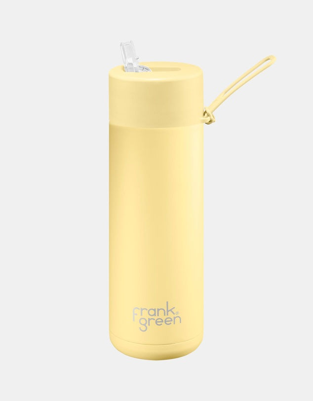 FRANK GREEN | Ceramic Reusable Bottle 20oz | Buttermilk | mysite FRANK GREEN | Ceramic Reusable Bottle 20oz | Buttermilk | mysite
