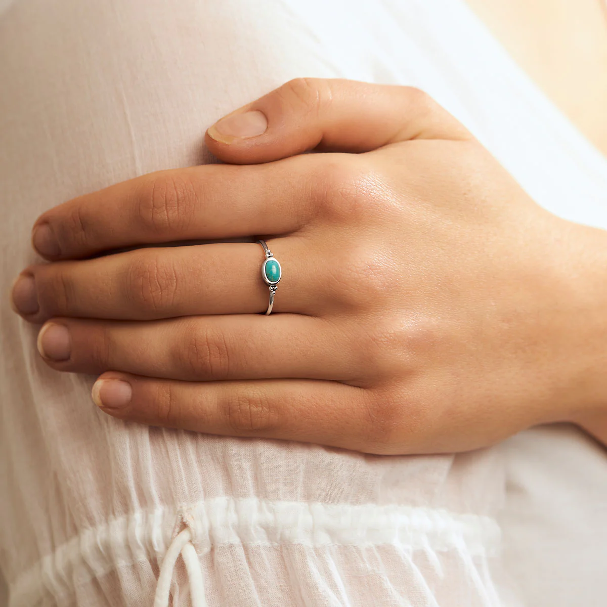 MIDSUMMER STAR | Visionary Ring Turquoise | Silver | mysite