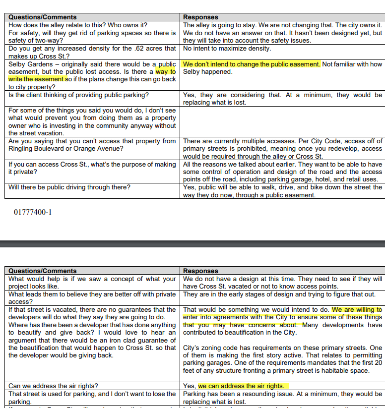 Highlights of September 5, 2023 Sarasota City Commission Meeting