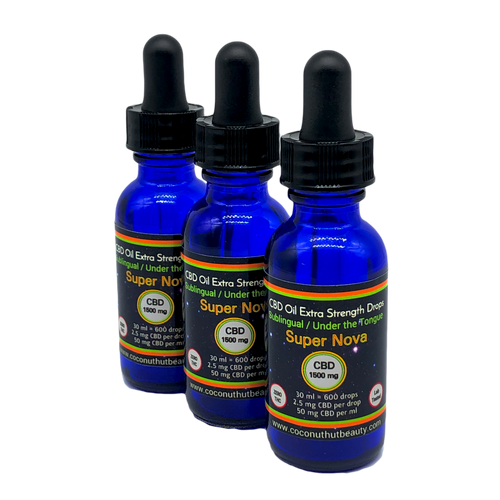 Super Nova CBD Oil Extra Strength Drops 1500 mg | The Coconut Hut