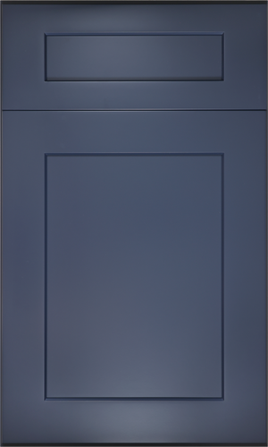 Signature Blue Shaker (HL) | GT Cabinets