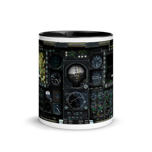 A10 Warthog Instrument Panel Coffee Mug | Warhorse Supply Co.