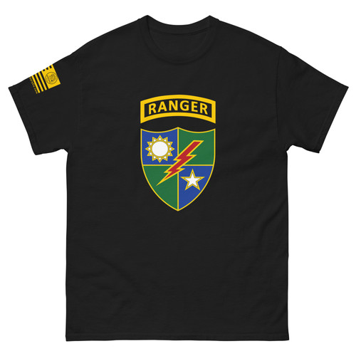US Army Ranger Tab and Crest T-shirt | Warhorse Supply Co.