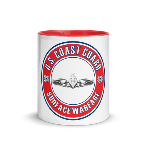 US Coast Guard Surface Warfare Coffee Mug | Warhorse Supply Co.