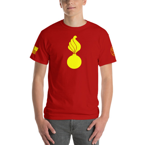 US Army Ordnance T-Shirt - RED | Warhorse Supply Co.