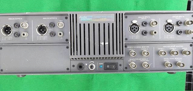 Audio Precision SYSTEM TWO-2222 + DSP analog domain test set | rescience