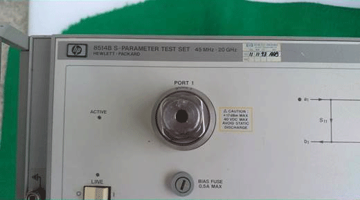 HP 8510C Network Analyzer & 8514B S-Parameter Test Set | rescience