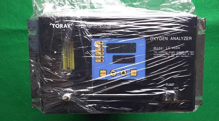 TORAY LC-450A OXYGEN Analyzer | rescience