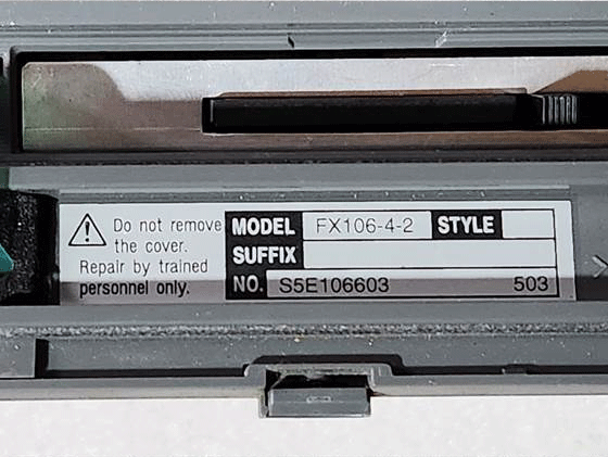 Yokogawa FX106-4-2 Recorder (CF MEMORY TYPE) | rescience