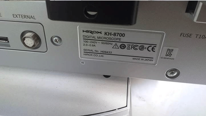 HiROX KH-8700 Digital Miscoscope | rescience