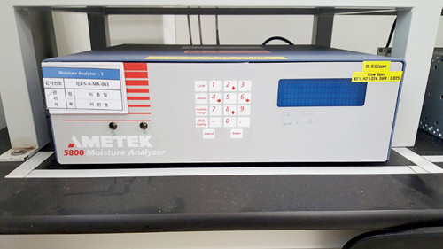 Ametek 5800 Moisture Analyzer | rescience