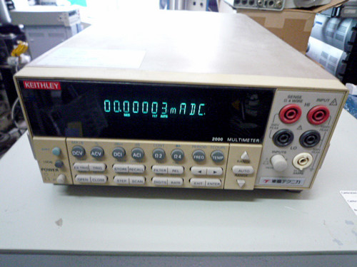 Keithley 2000 Multimeter #2 | rescience