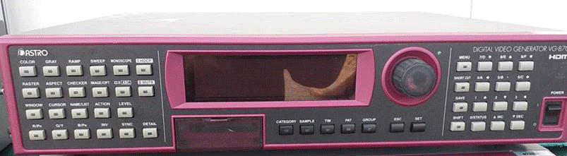 ASTRO VG-870B Digital Video Generator | rescience