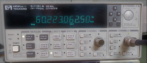 HP 53131A Universal Frequency Counter | rescience